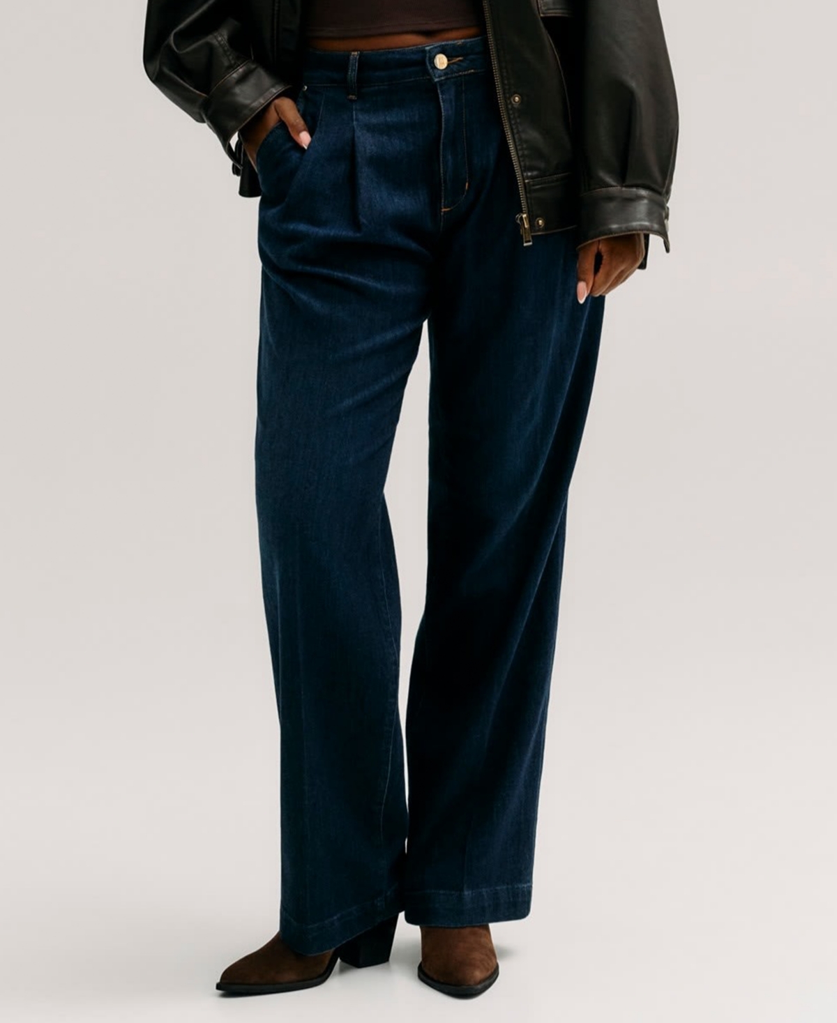 Click here for Guess Womens Denim Palazzo Wide-Leg Pants - The sh... prices