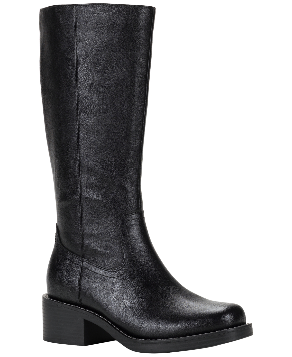 Click here for Wild Pair Womens Warblerr Wide Calf Square Toe Tal... prices