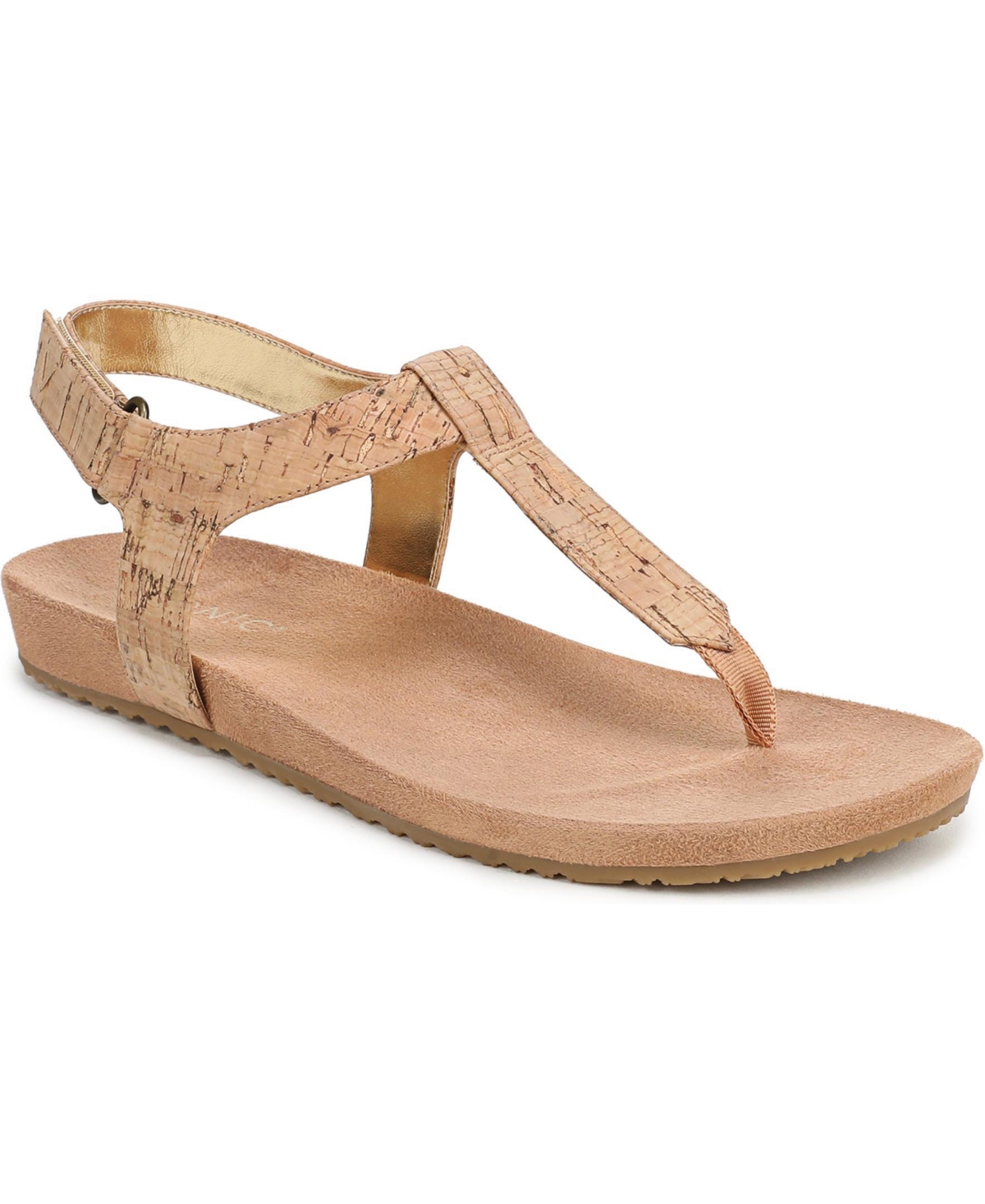 Click here for Vionic Womens Palisades Thong Sandals - Gold cork prices