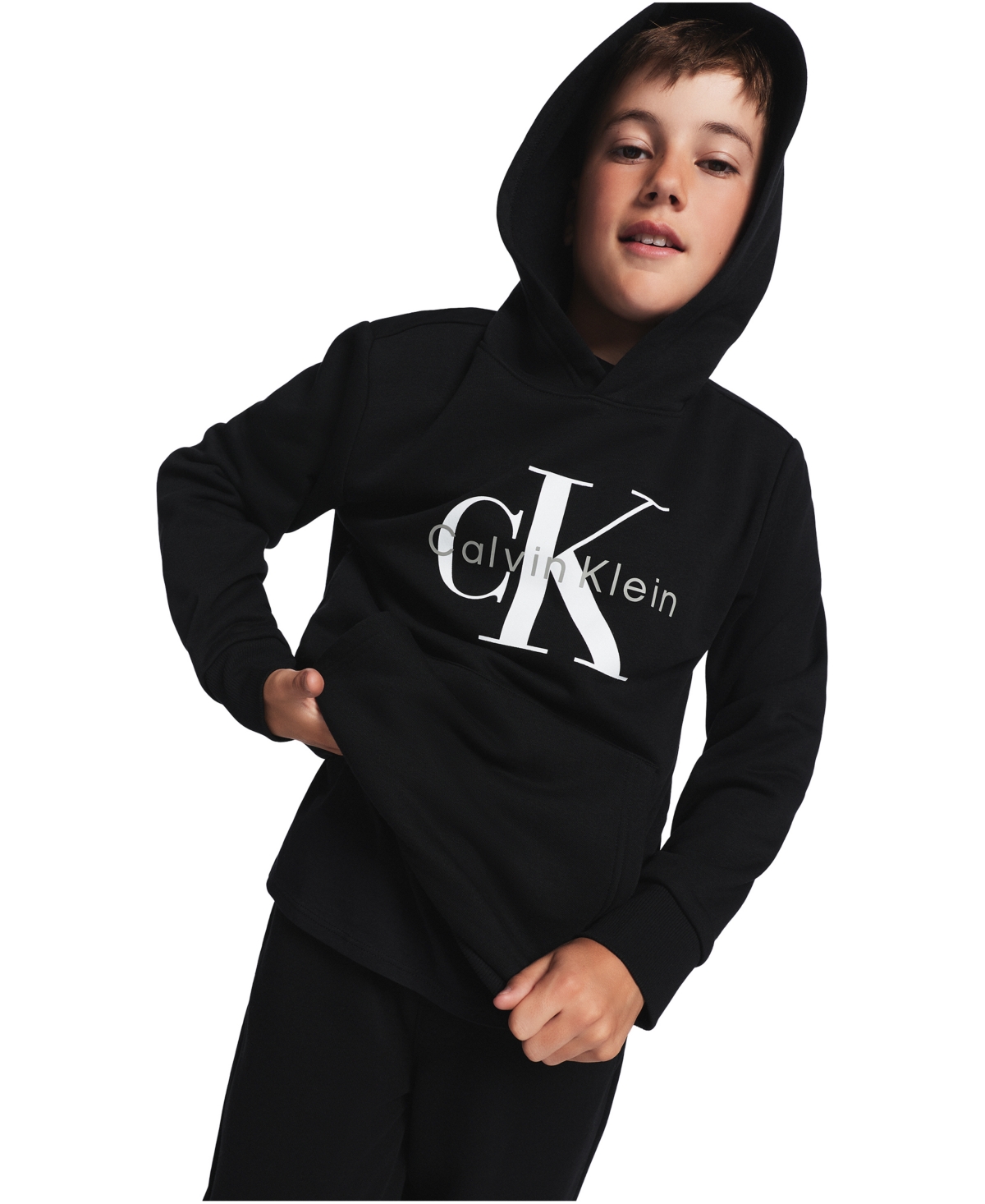 Click here for Calvin Klein Boys 8-20 Long-Sleeve Hooded Sweatshi... prices