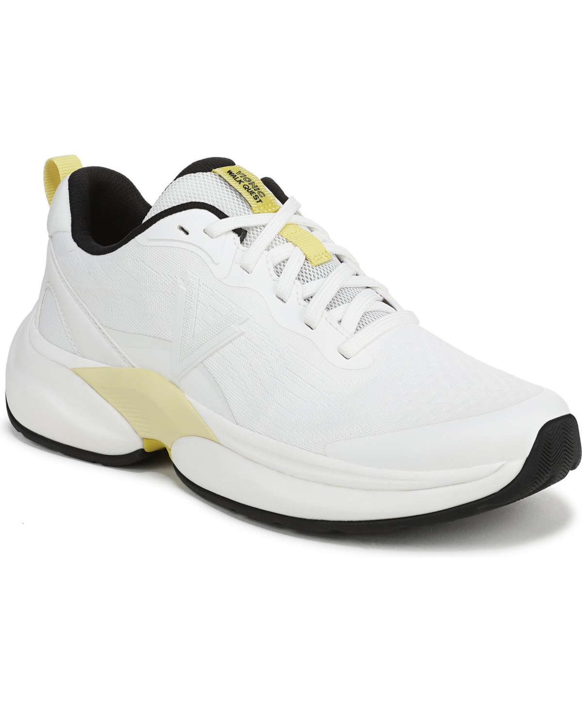 Click here for Vionic Womens Walk Quest Walking Shoes - White fau... prices