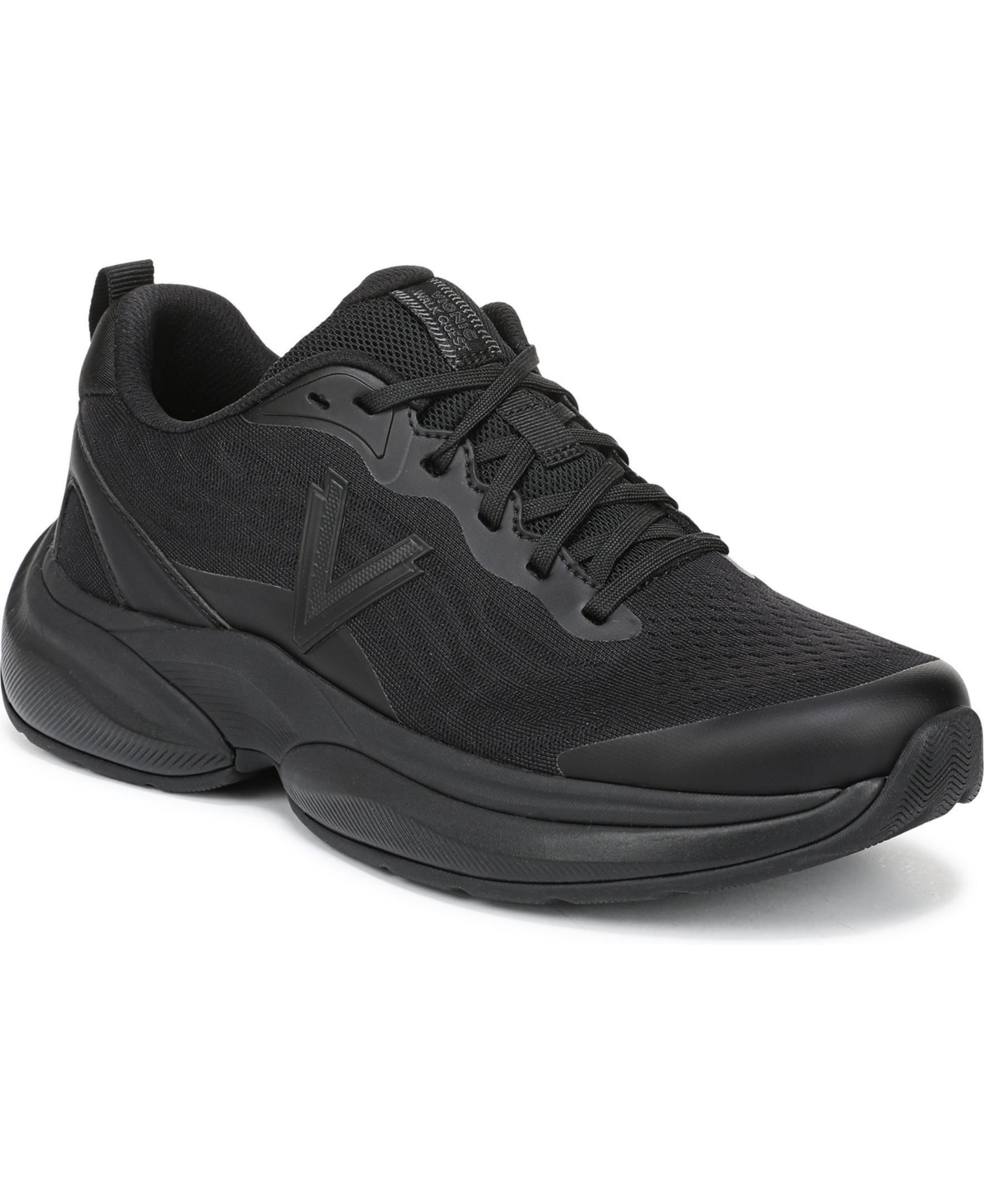 Click here for Vionic Womens Walk Quest Walking Shoes - Black fau... prices
