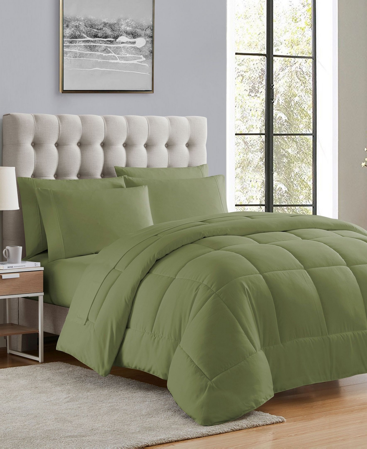 Click here for Sweet Home Collection Luxury All Season Solid 7-Pi... prices