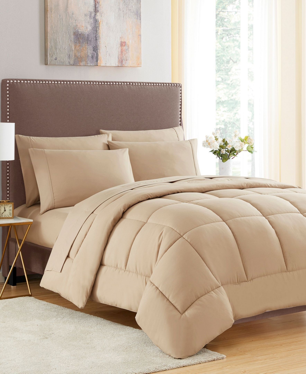 Click here for Sweet Home Collection Luxury All Season Solid 7-Pi... prices