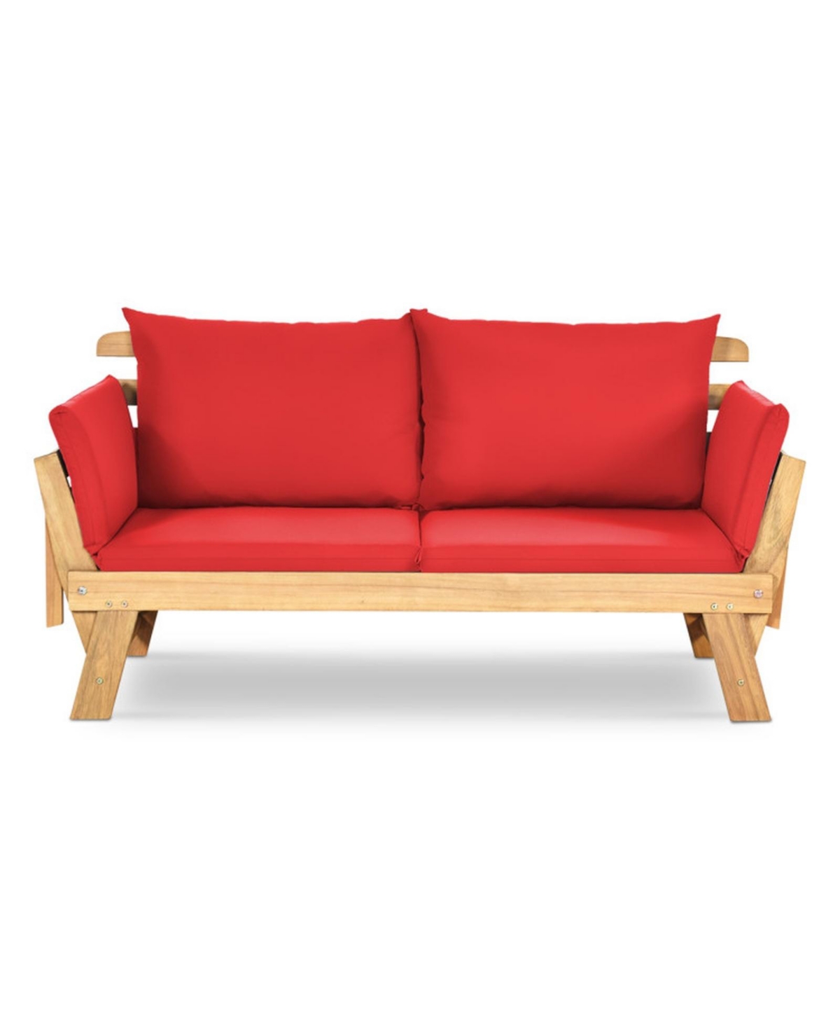 Click here for Gouun Convertible Patio Daybed Bench with Adjustab... prices