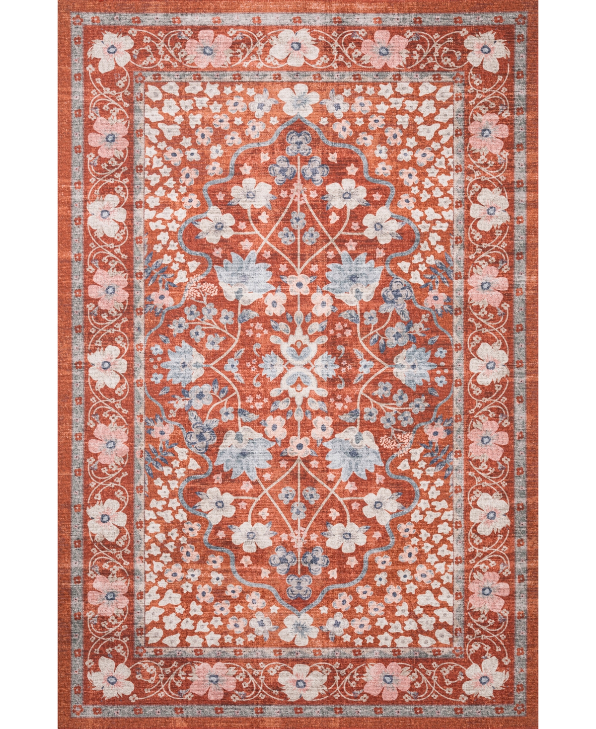 Click here for Rifle Paper Co Palais Pal-02 50 x 76 Area Rug - Cr... prices