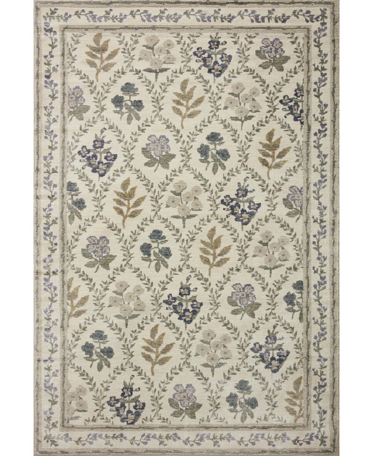 Click here for Rifle Paper Co Fiore Fio-04 710 x 10 Area Rug - Iv... prices