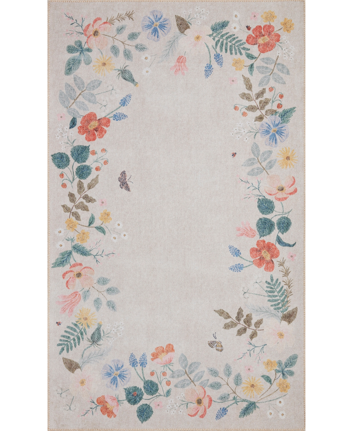 Click here for Rifle Paper Co Atelier Ate-03 23 x 39 Area Rug - C... prices