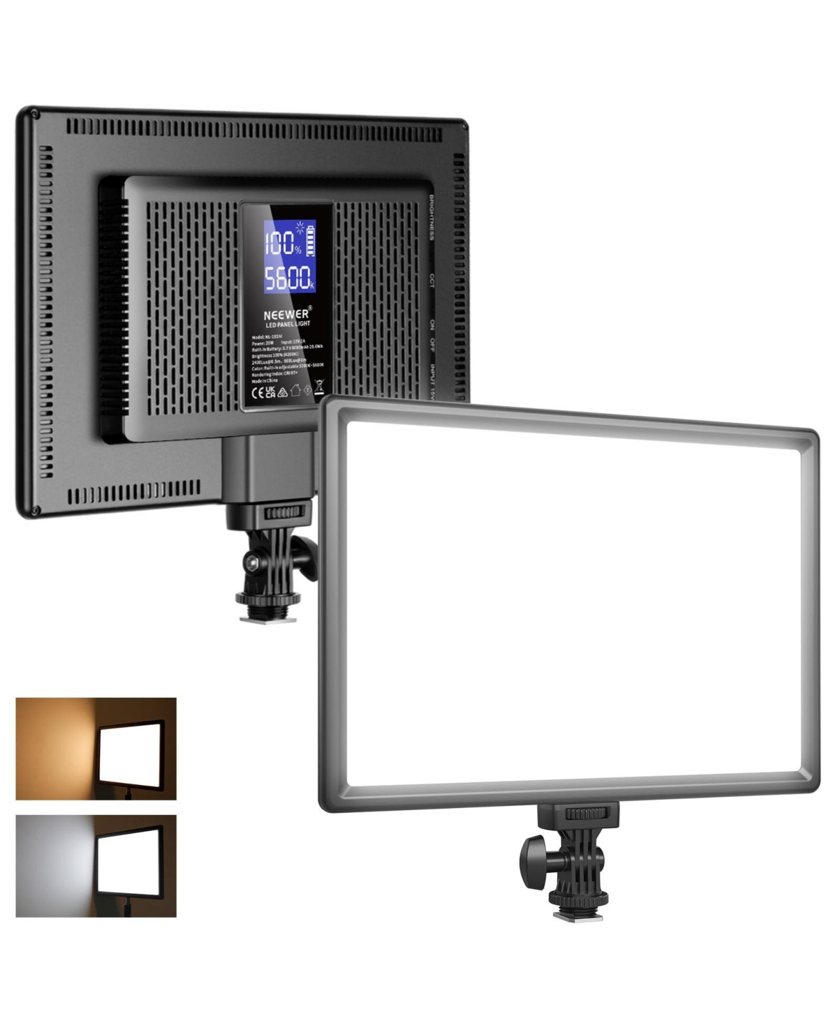 Click here for Neewer Led Video Light with 192 Led  20W  4000mAh prices