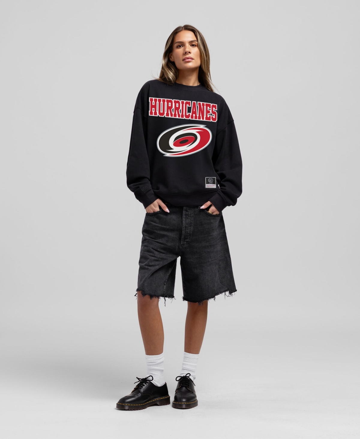 Click here for Mitchell & Ness Womens Black Carolina Hurricanes C... prices