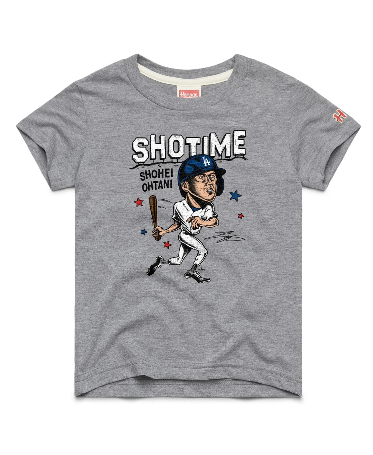 Click here for Homage Big Boys and Girls Shohei Ohtani Gray Los A... prices