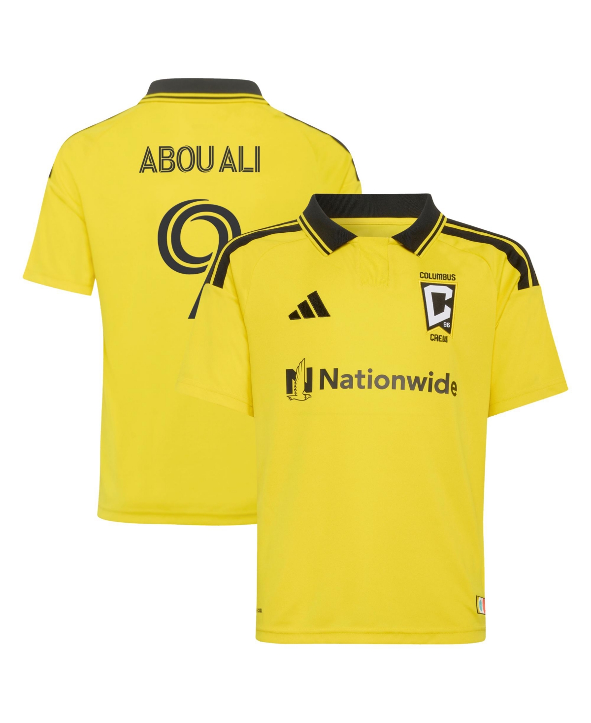Click here for Adidas Big Boys and Girls Wessam Abou Ali Yellow C... prices