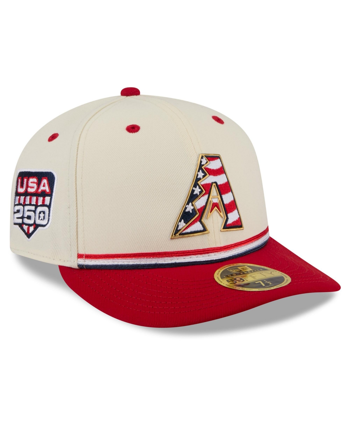 Click here for New Era Mens Cream/Red Arizona Diamondbacks Usa 25... prices