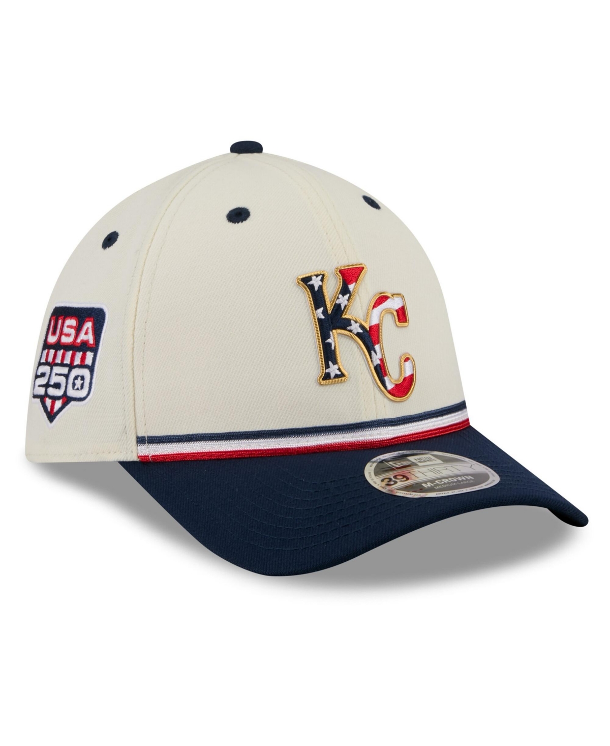 Click here for New Era Mens Cream/Navy Kansas City Royals Usa 250... prices