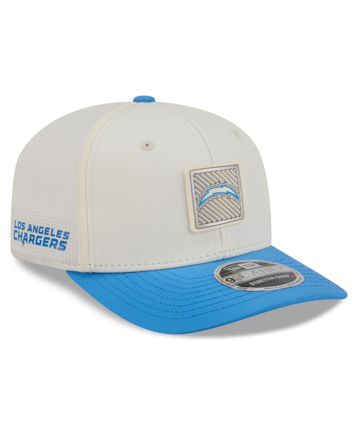Click here for New Era Mens Cream/Powder Blue Los Angeles Charger... prices