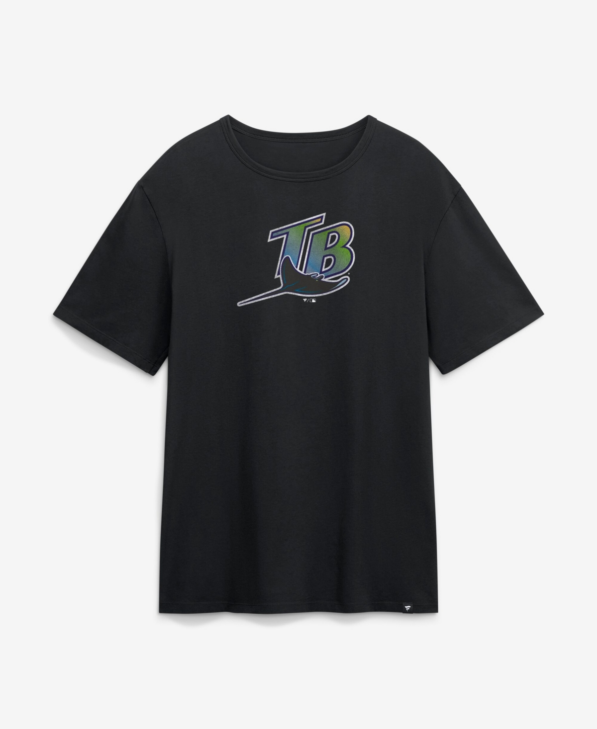 Click here for Fanatics Mens Black Tampa Bay Rays Vintage Logo Le... prices