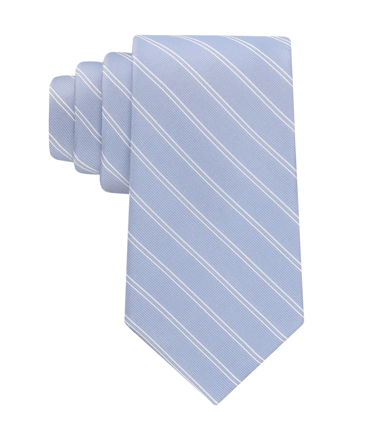Click here for Calvin Klein Mens Sabine Stripe Classic Tie - Ligh... prices
