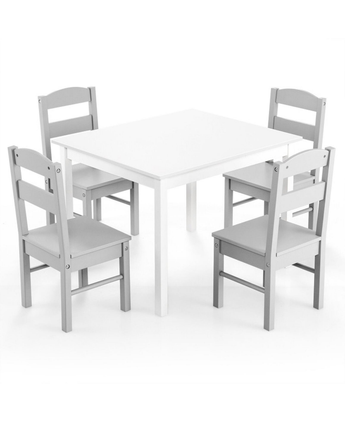 Click here for Gouun 5-Piece Kids Wood Table and Chair Set for Pl... prices