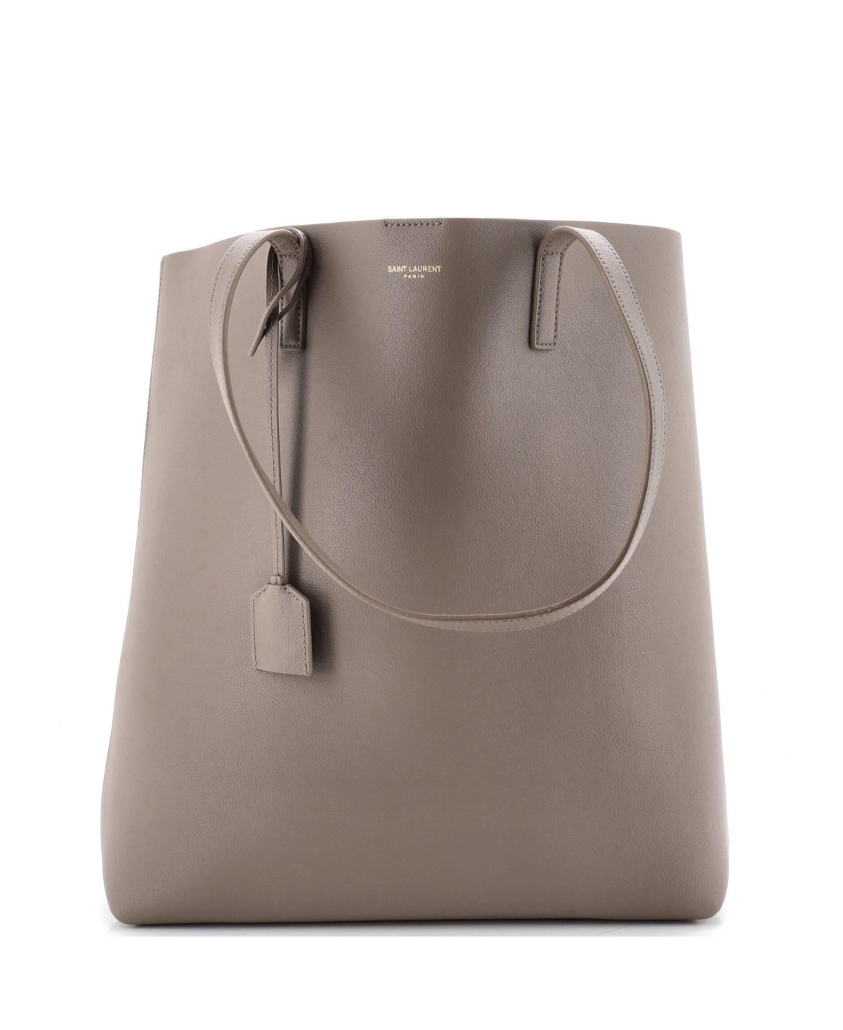 Click here for Pre-Owned Saint Laurent Tall Shopper Tote Leather... prices