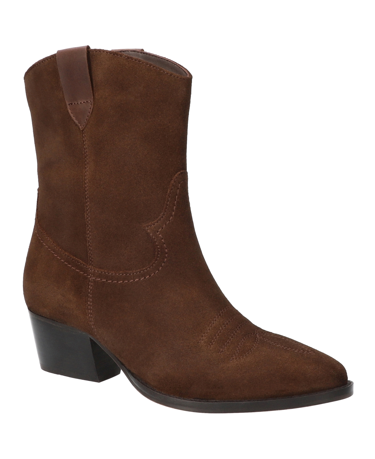 Click here for Bella Vita Womens Frontier Almond Toe Western Boot... prices