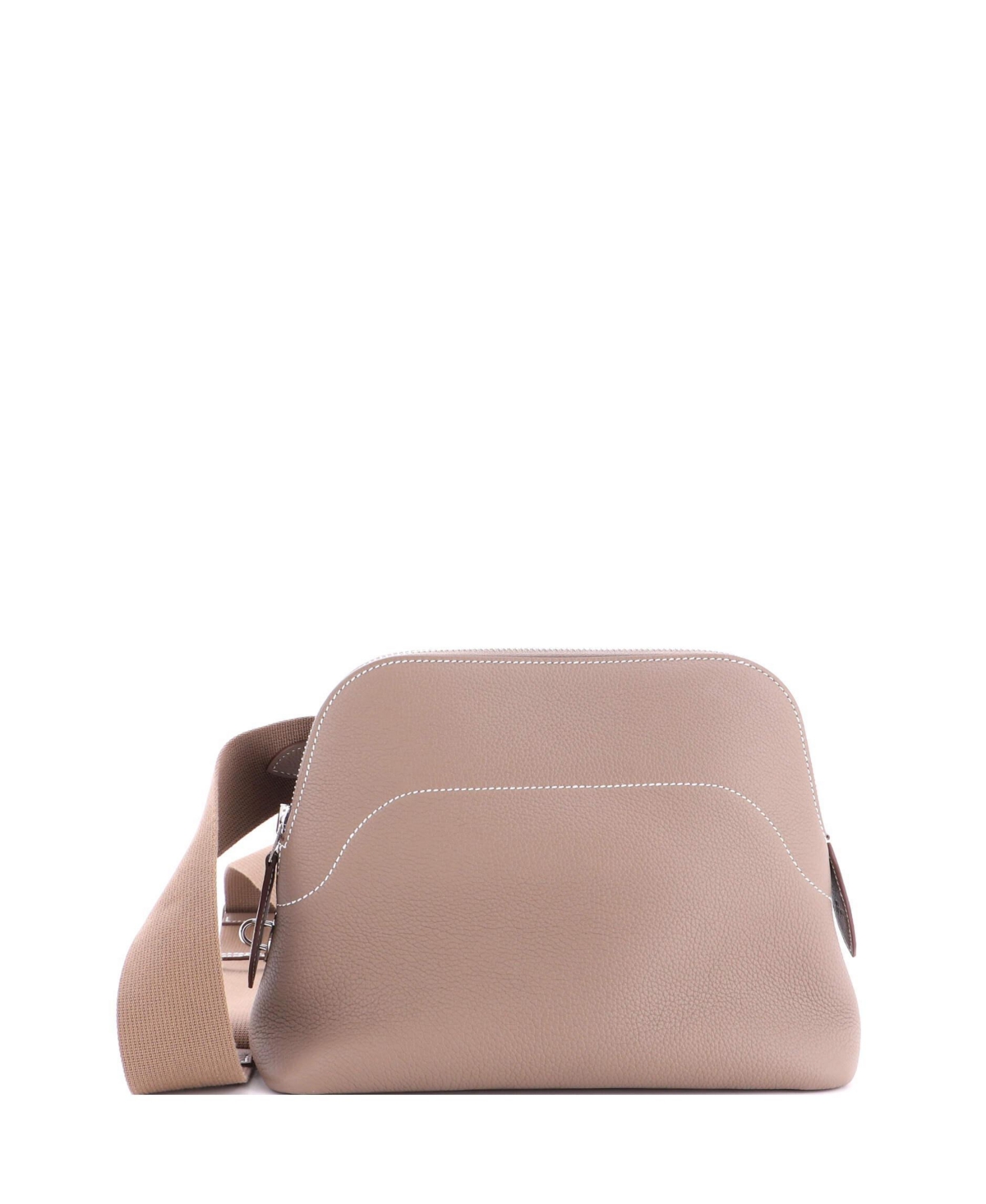 Click here for Pre-Owned HERMES Bolide Messenger Bag Togo - Beige prices