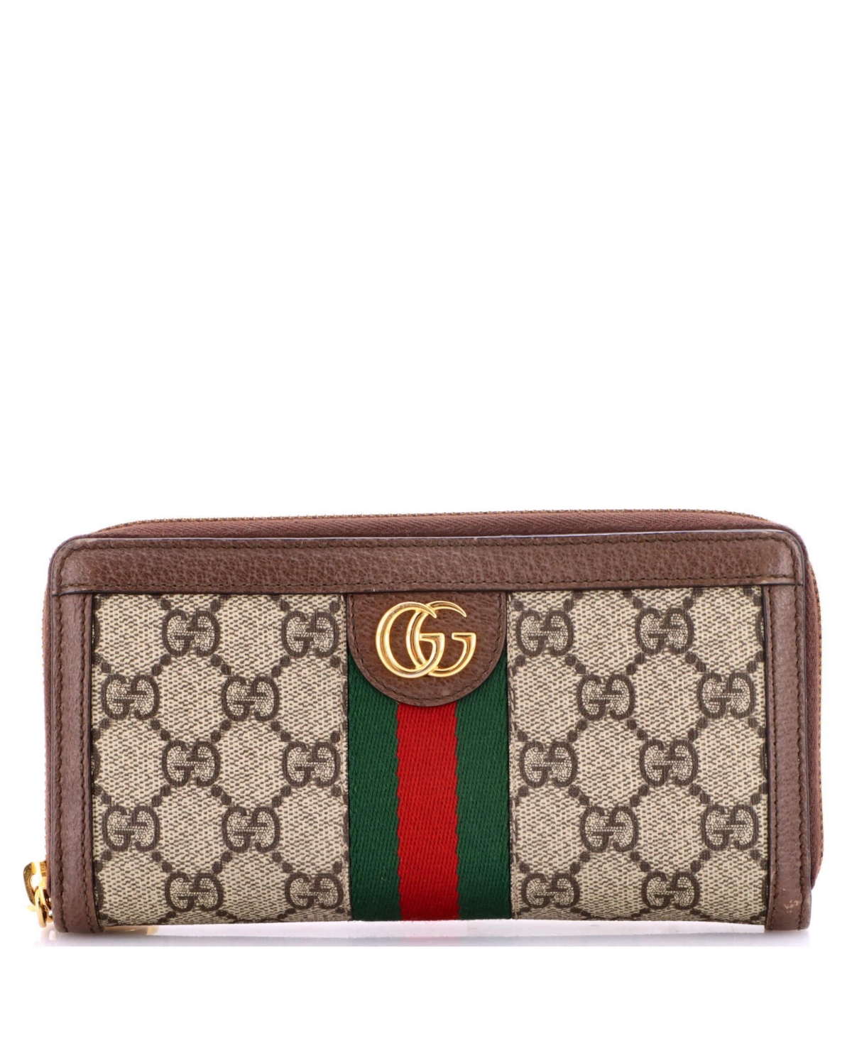 Click here for Pre-Owned Gucci Ophidia Zip Around Wallet Gg Coate... prices