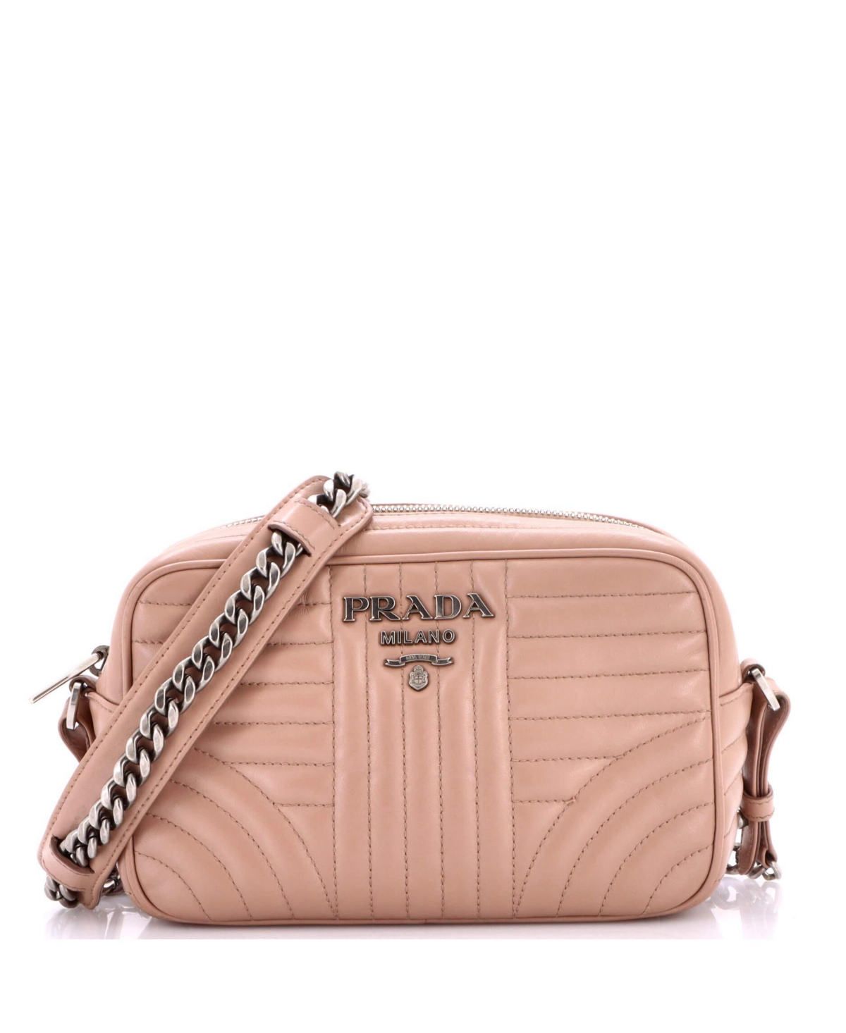 Click here for Pre-Owned Prada Small Camera Bag Diagramme Quilted... prices