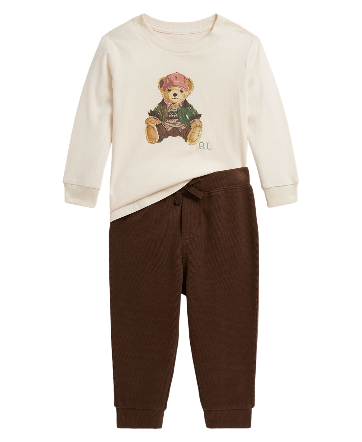 Click here for Polo Ralph Lauren Baby Boys Polo Bear Cotton T-Shi... prices