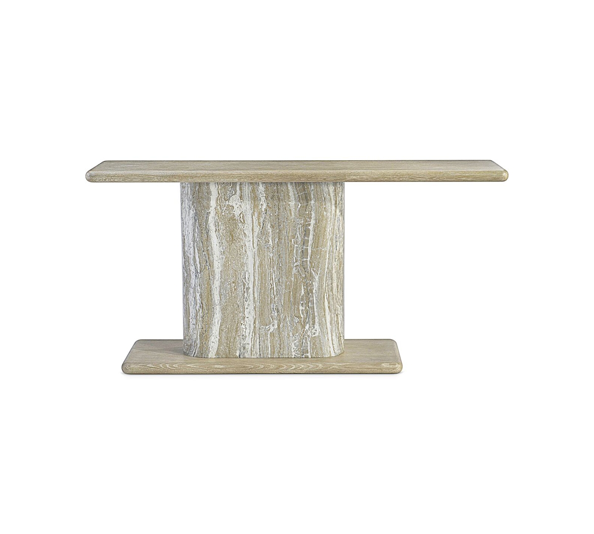 Click here for Bernhardt Arcadia 68 White Oak Wire-Brushed Clay C... prices