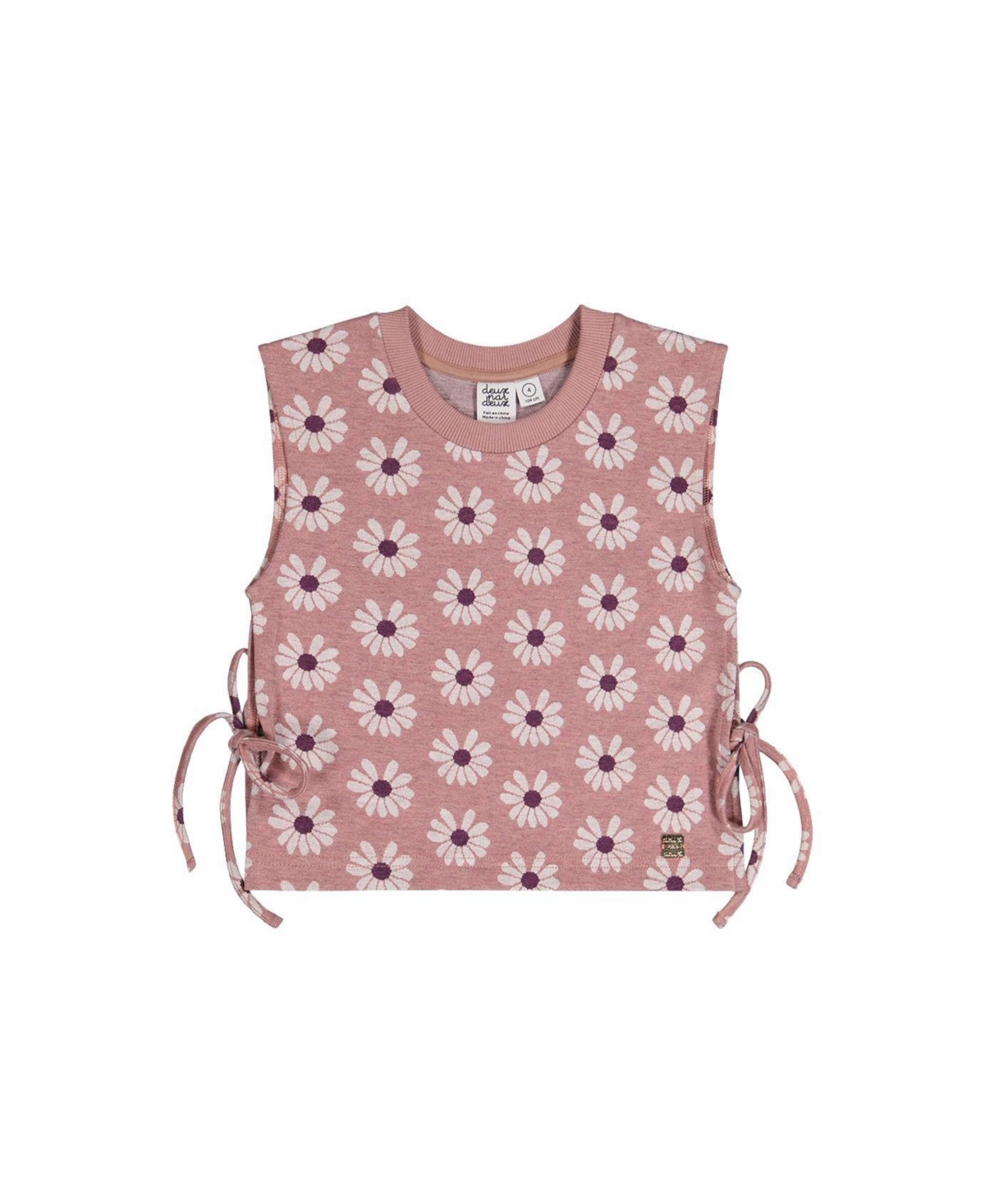 Click here for Deux par Deux Little and Big Girl 6-12 Jacquard Ve... prices