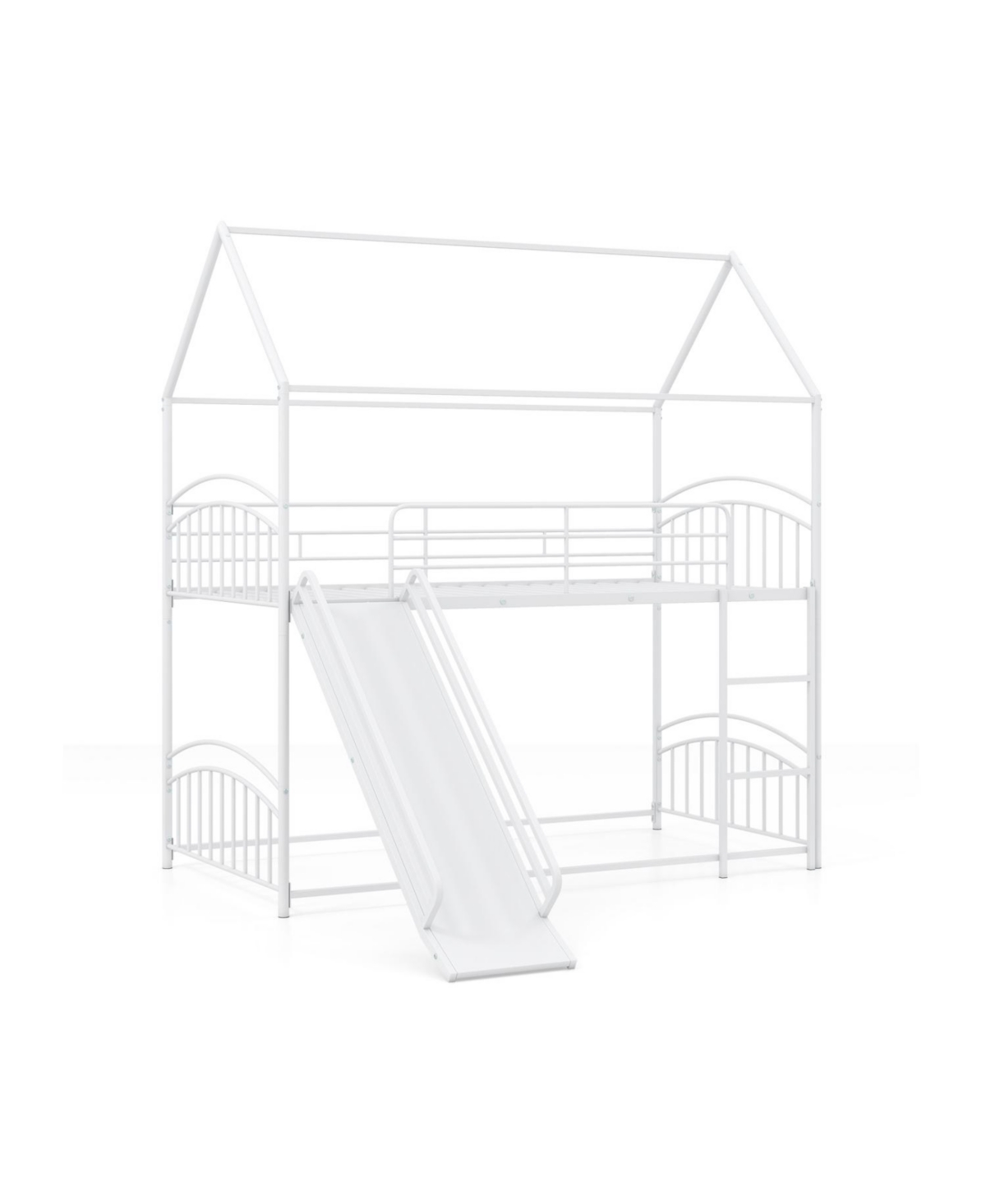 Click here for Slickblue House Bunk Bed Twin Over Twin with Metal... prices