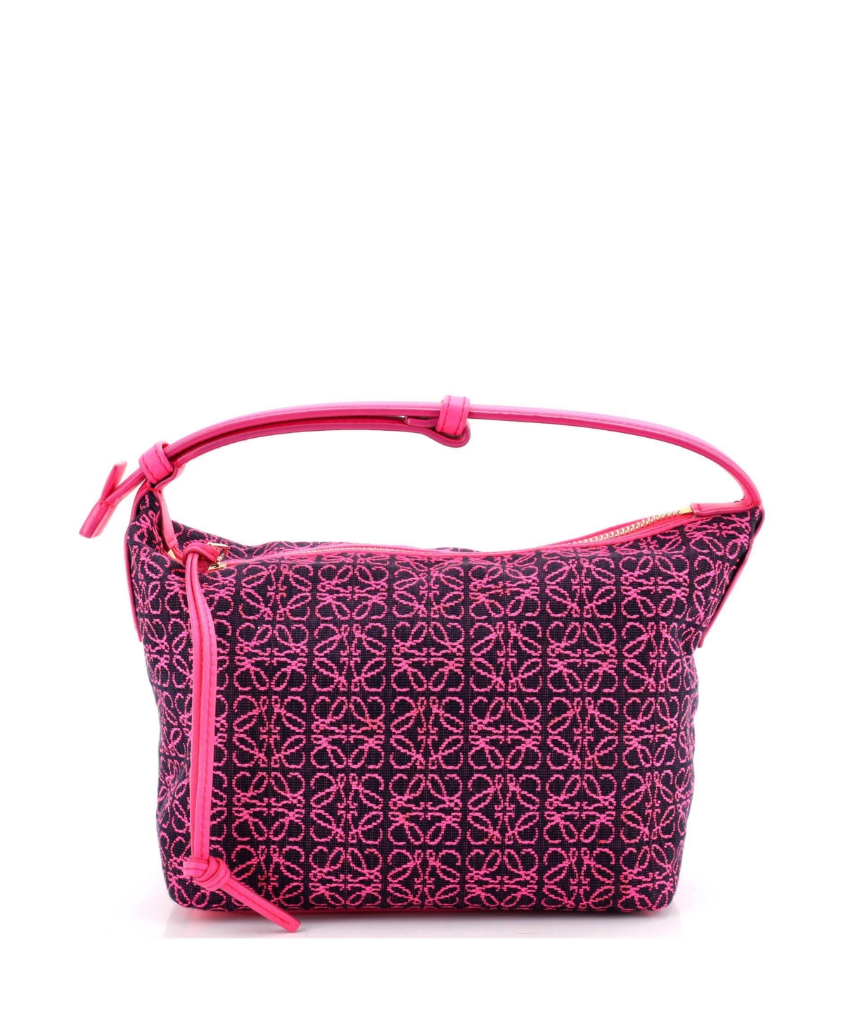 Click here for Pre-Owned Loewe Small Cubi Hobo Anagram Jacquard -... prices