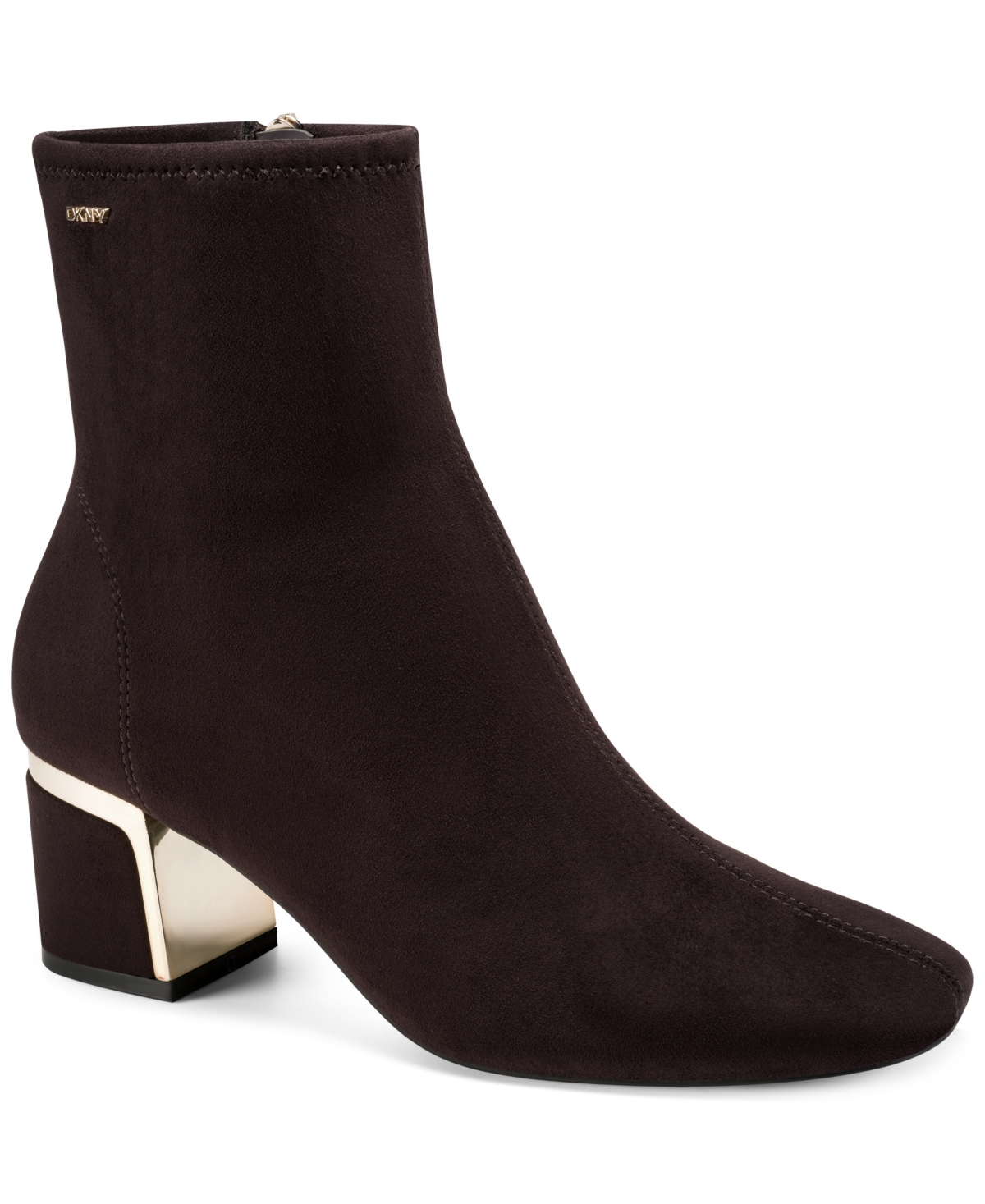 Click here for Dkny Womens Chiara Heeled Dress Booties - Brown prices