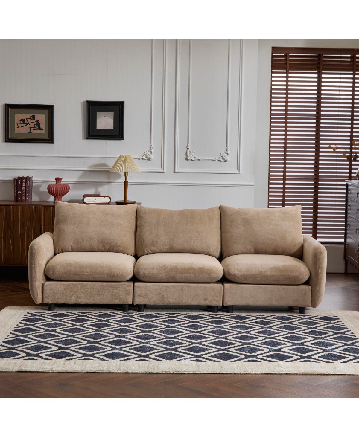 Click here for Streamdale Furniture 99 in. 3-Piece Modular Free C... prices