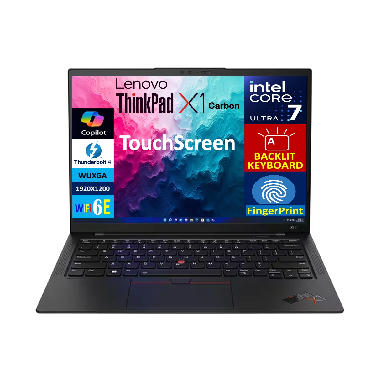 Click here for Lenovo ThinkPad X1 Carbon Laptop (Core Ultra 7 155... prices