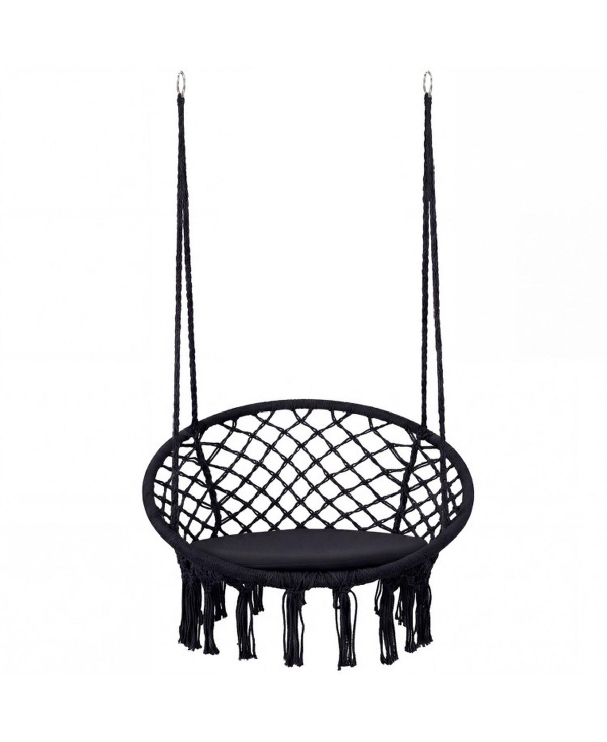 Click here for Gouun Macrame Swing Chair Hammock with Round Seat... prices