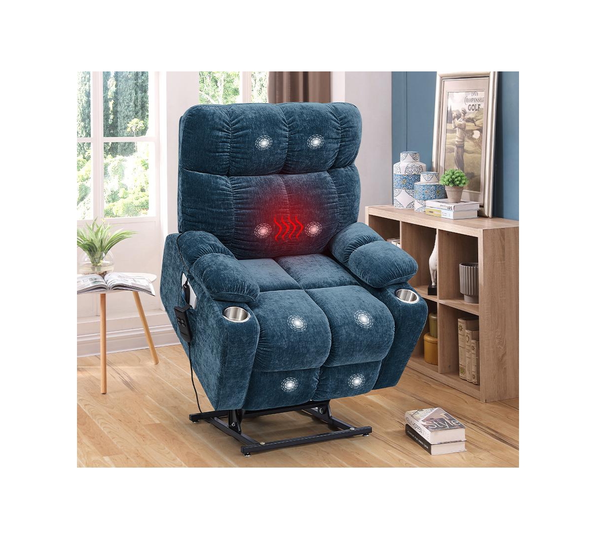 Click here for Clihome Dual Motor Power Lift Recliner Chair for E... prices
