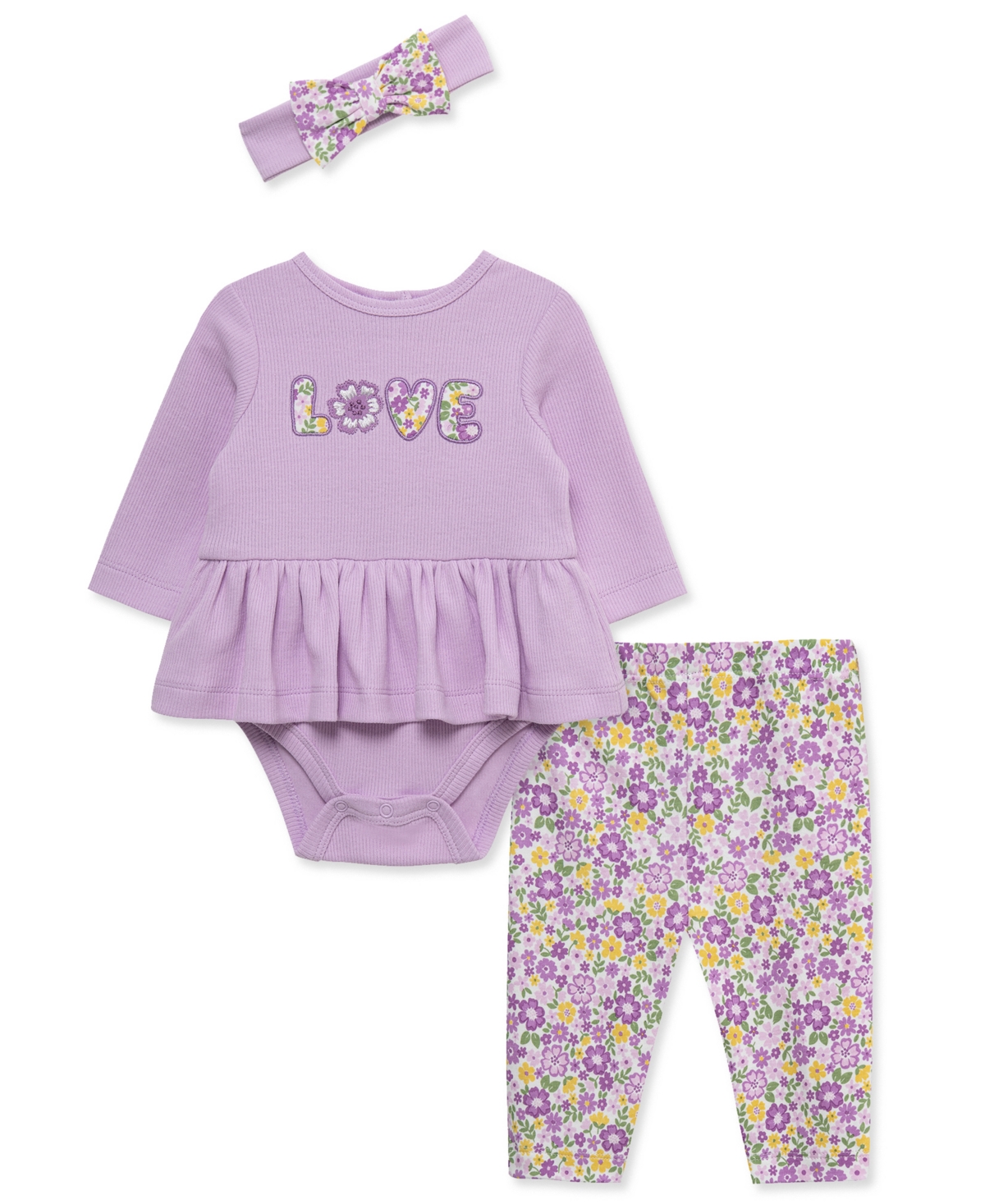 Click here for Little Me Baby Girls Love Bodysuit  Pants and Head... prices