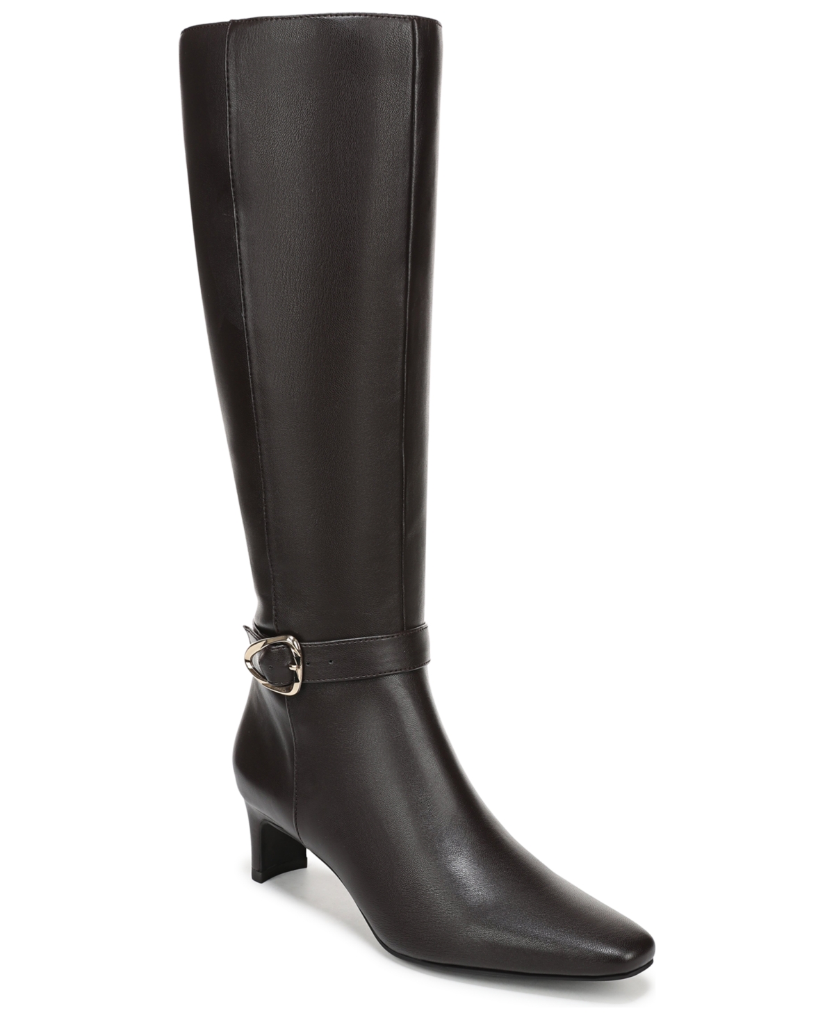 Click here for LifeStride Womens Faris Zipper Tall Boots - Dark C... prices