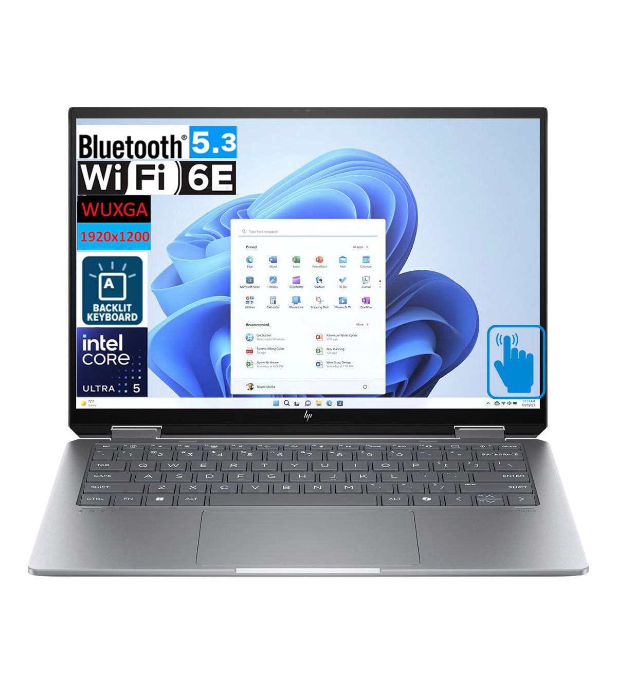 Click here for Hp Envy x360 14-fc0013dx 2-in-1 Laptop 14.0 Wuxga... prices