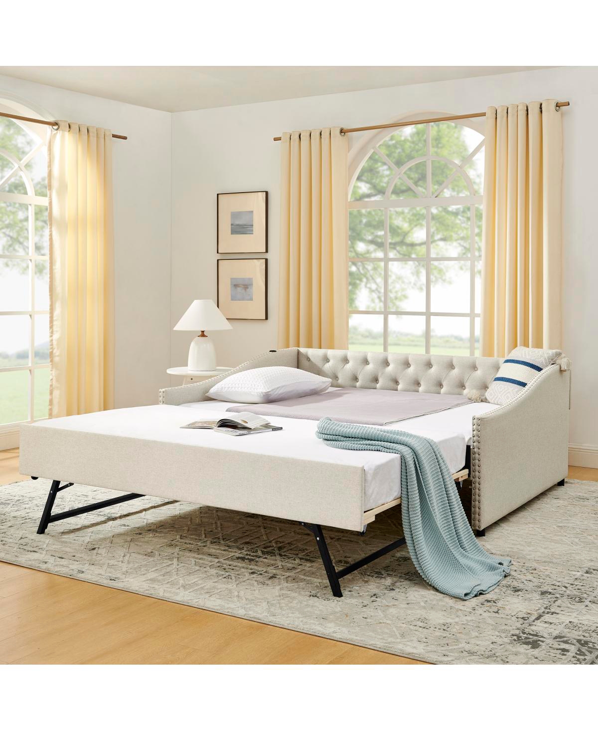 Click here for Streamdale Furniture Full Size Daybed with Pull-ou... prices
