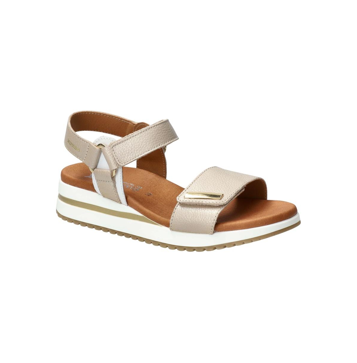 Click here for Mephisto Womens Jeanie Wedge Sandal Leather - Beig... prices