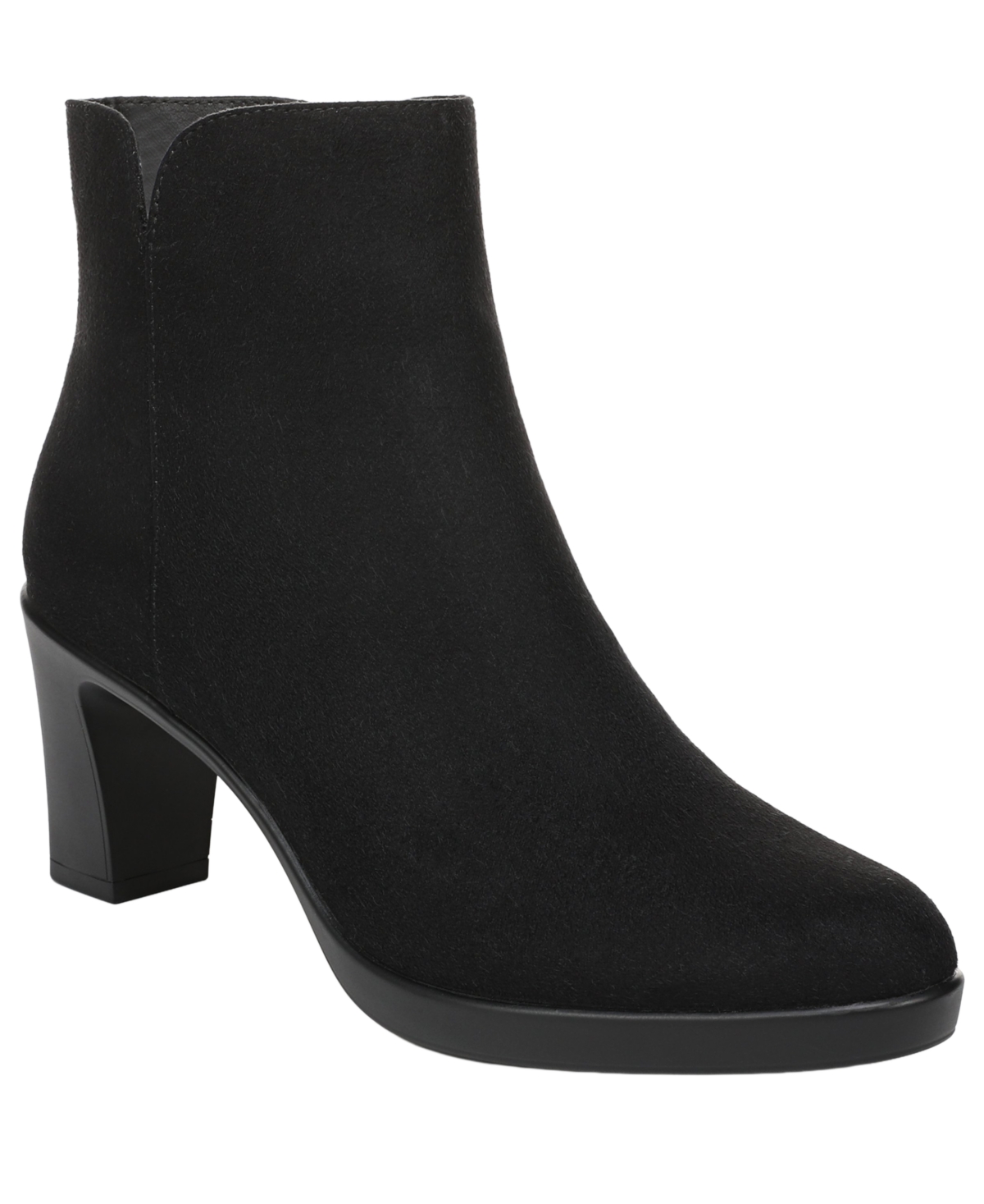 Click here for LifeStride Womens Eloise Zip Short Block Heel Boot... prices