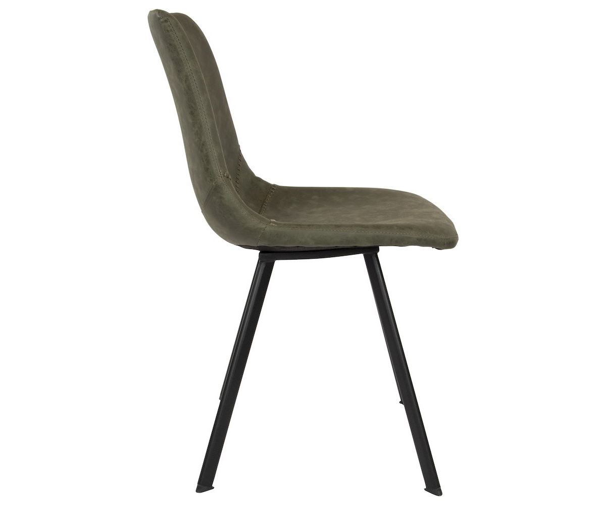 Click here for LeisureMod Markley Modern Leather Dining Chair Wit... prices