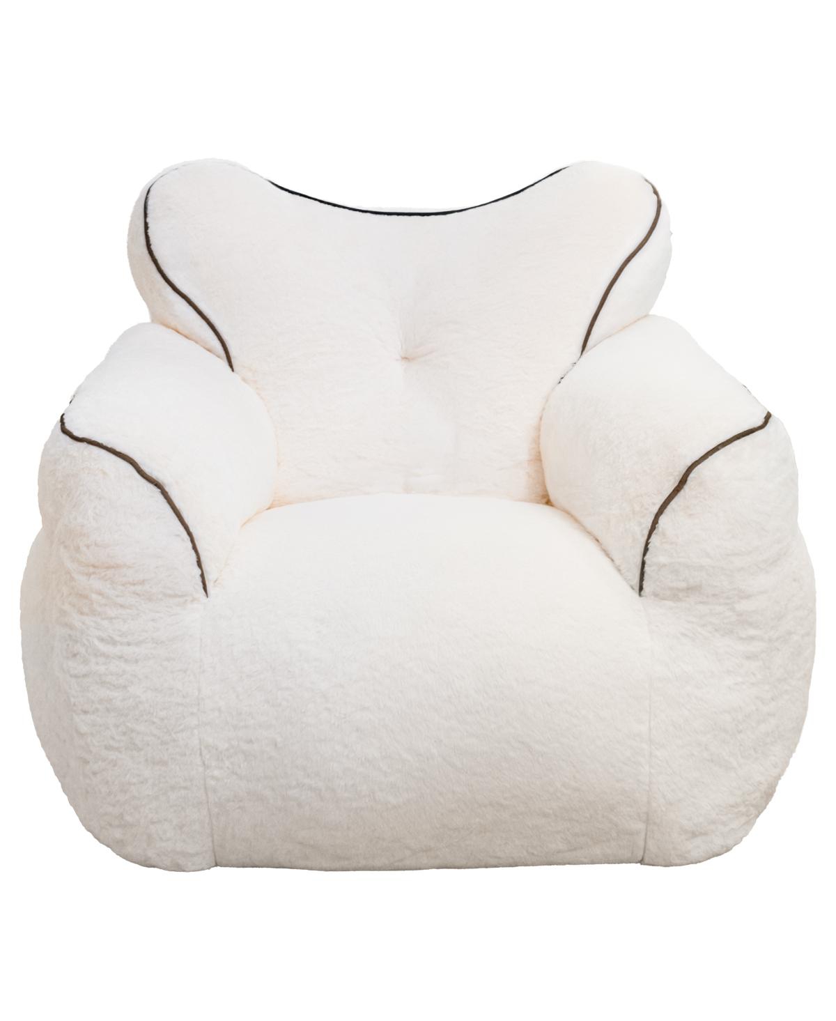 Click here for Streamdale Faux Fur Heart-Shaped Bean Bag Chair fo... prices