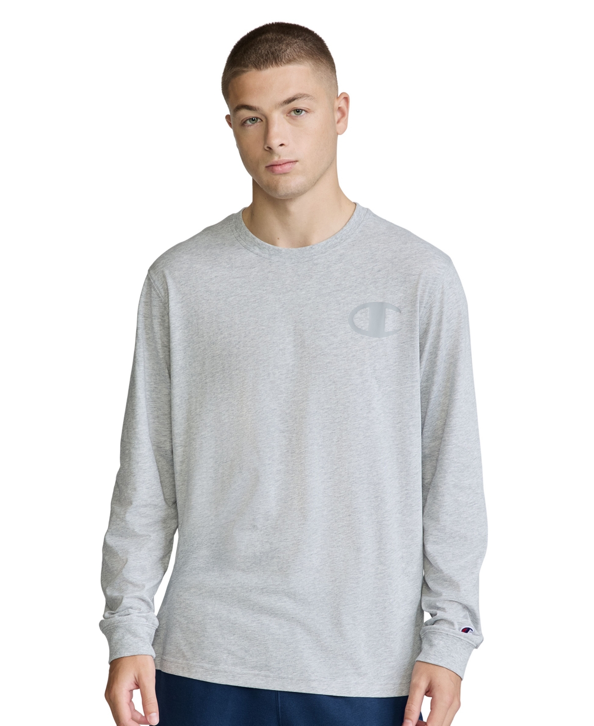 Click here for Champion Mens Large C Graphic Logo Long-Sleeve T-S... prices