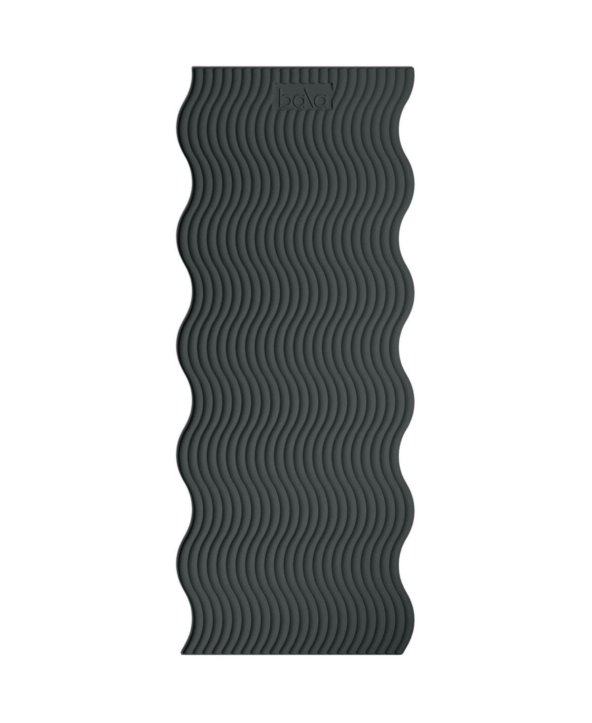 Click here for Bala The Plush Mat - Charcoal/wavy prices