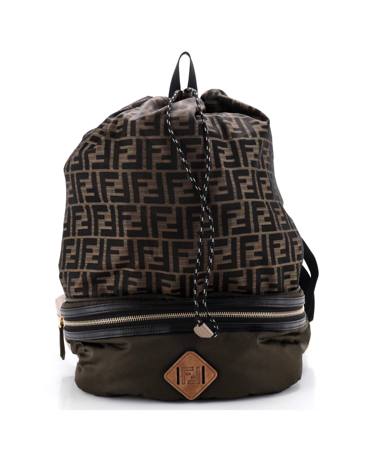 Click here for Pre-Owned Fendi Convertible Belt Bag Backpack Zucc... prices