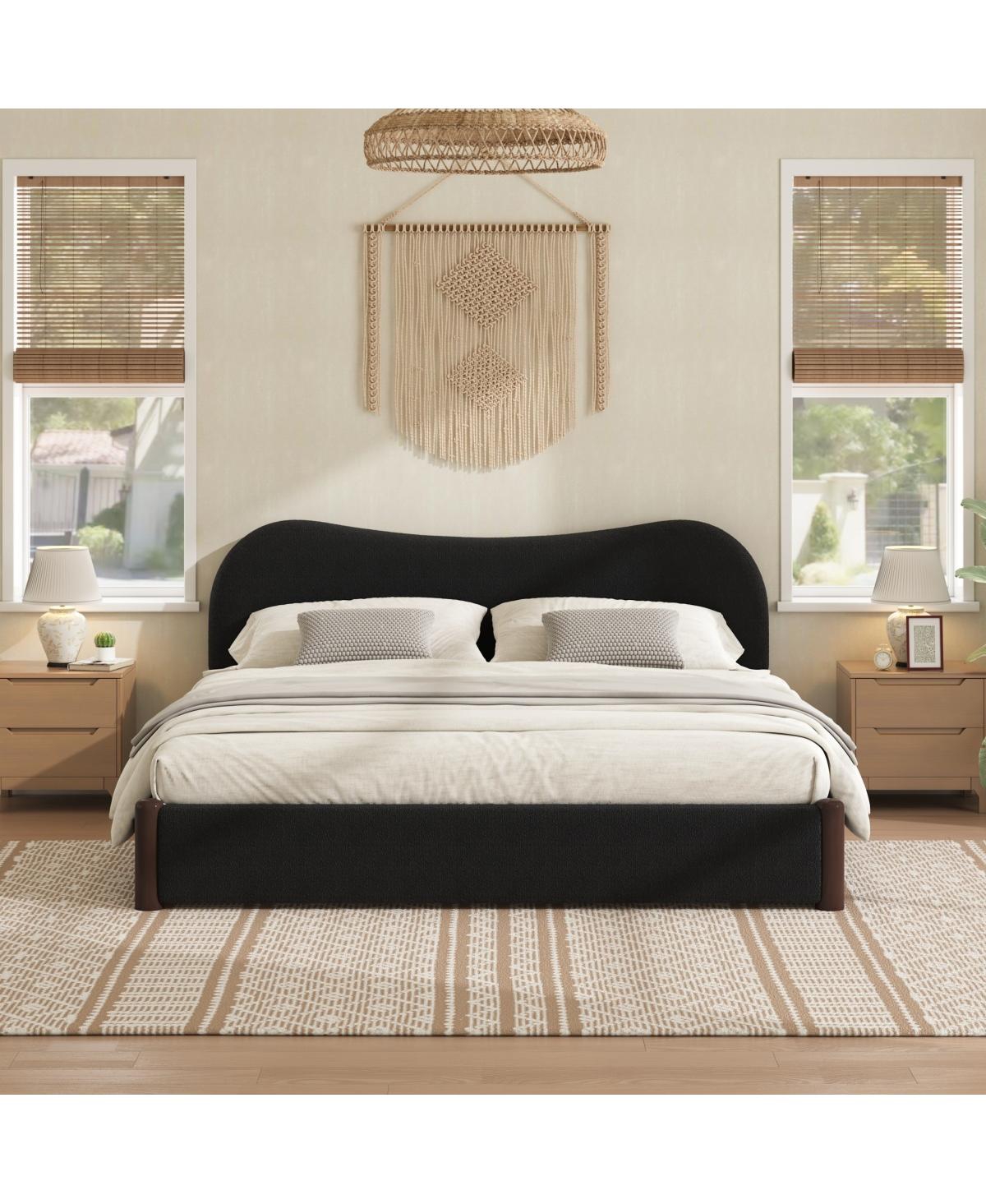 Click here for Streamdale Furniture Queen Size Upholstered Platfo... prices