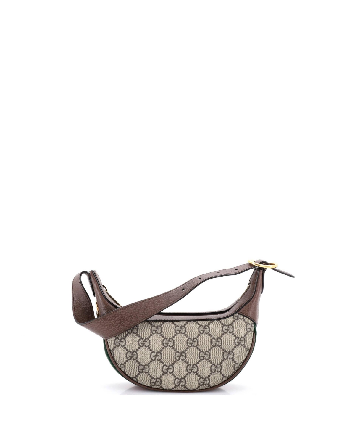Click here for Pre-Owned Gucci Mini Ophidia Half Moon Bag Gg Coat... prices